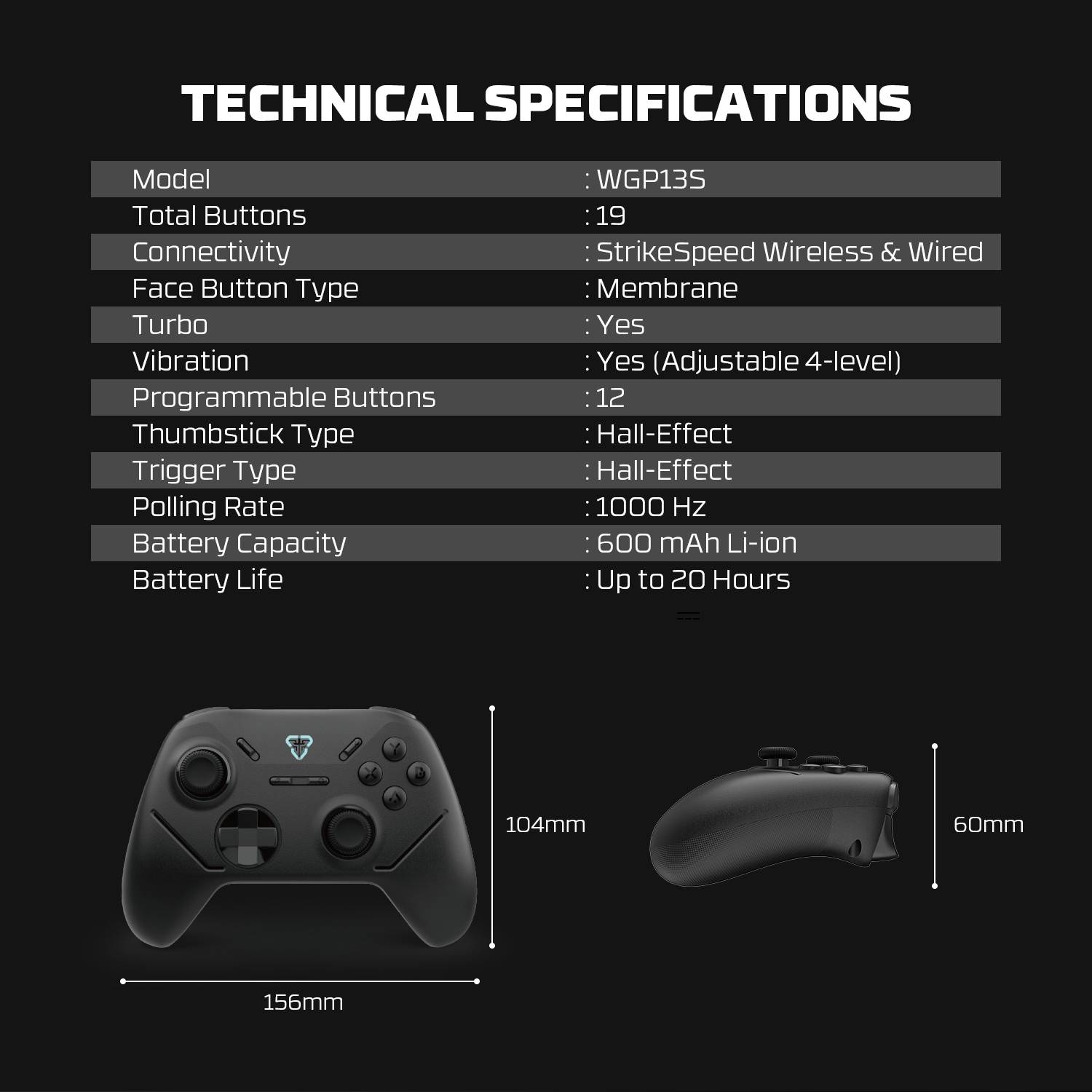 FANTECH WGP13S - 2.4G SHOOTER III MULTI-PLATFIRN WIRELESS GAMEPAD ...